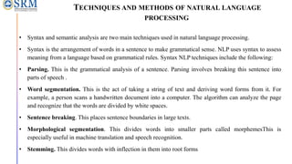 INTRODUCTION TO Natural language processing | PDF