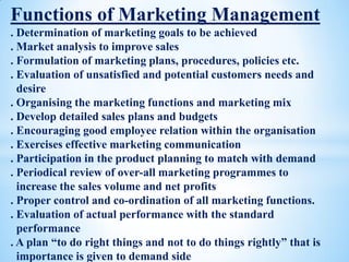 Introduction to Marketing Management | PPT