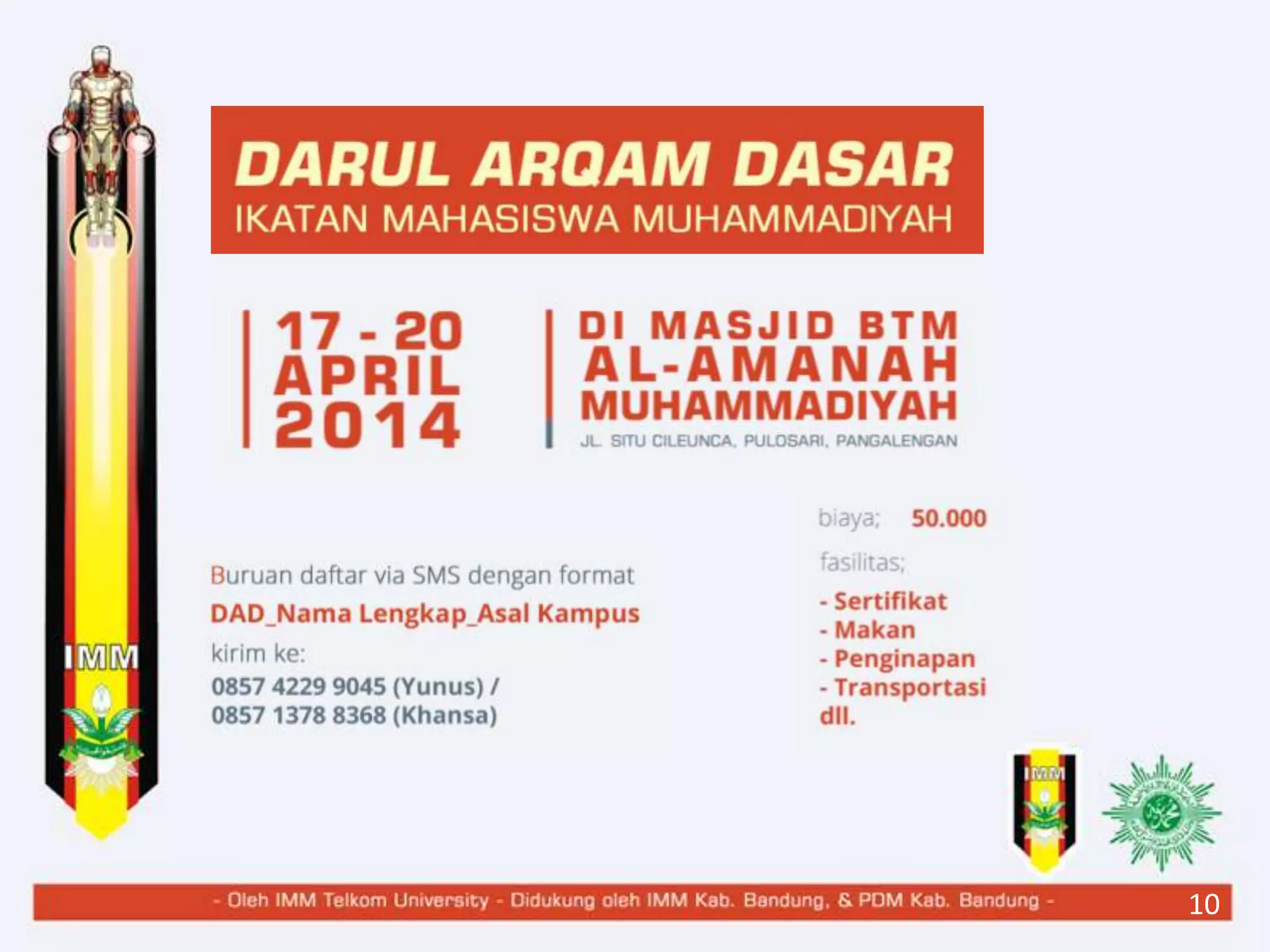 Imm, muhammadiyah, & dad | PPSX