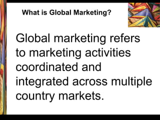 Introduction to International Marketing | PPT