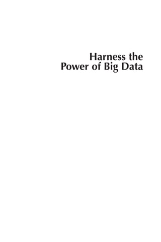 Harness the power of Big Data | PDF