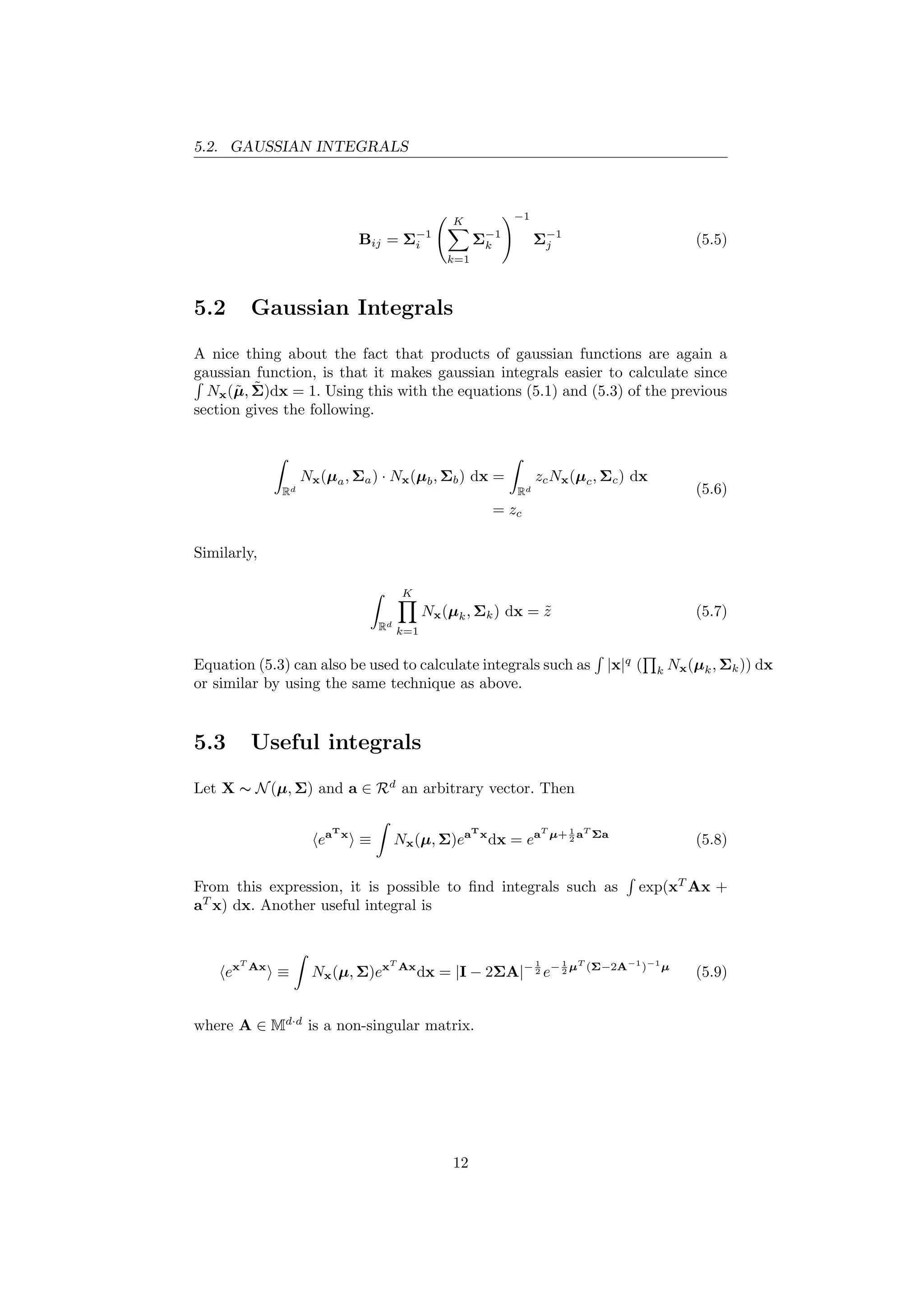 The Multivariate Gaussian Probability Distribution | PDF