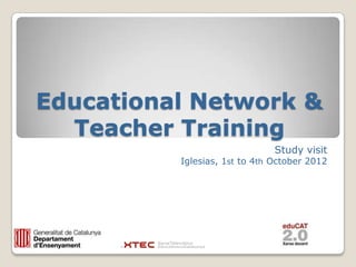 Educational Network & Teacher Training | PPT