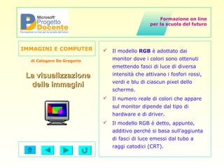 Immagini e computer | PPT