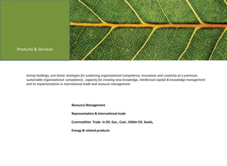 Immaj e brochure 2009 | PDF | Business | Business and Finance