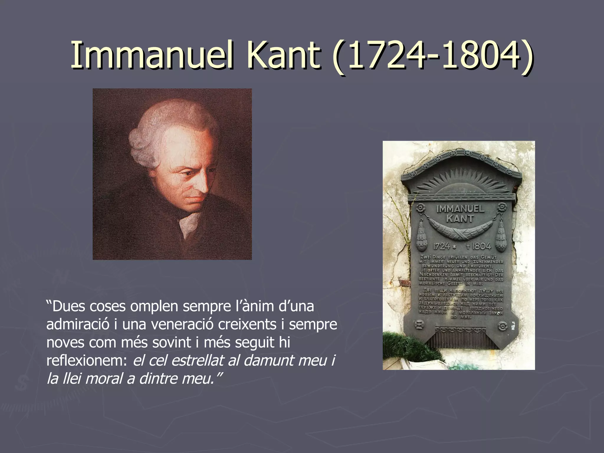 Immanuel Kant (1724 1804) | PPT