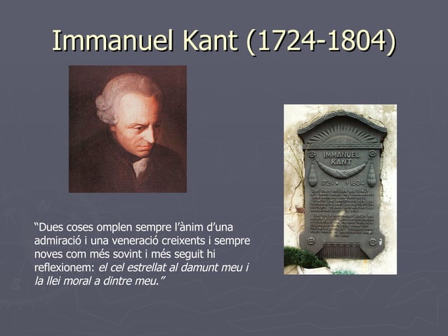 Immanuel Kant (1724 1804) | PPT