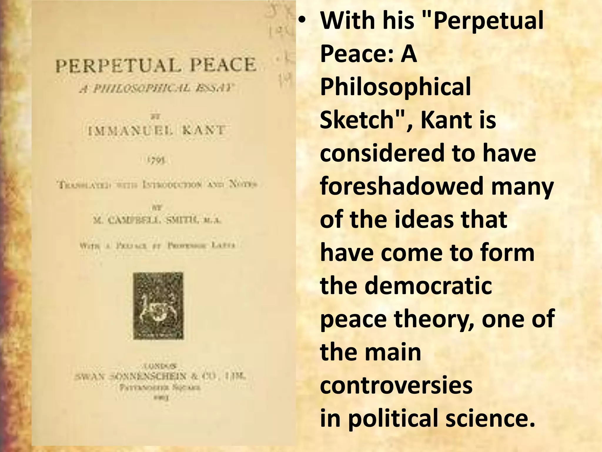 Immanuel Kant | PPTX
