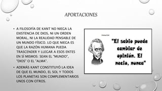 Immanuel kant | PPTX