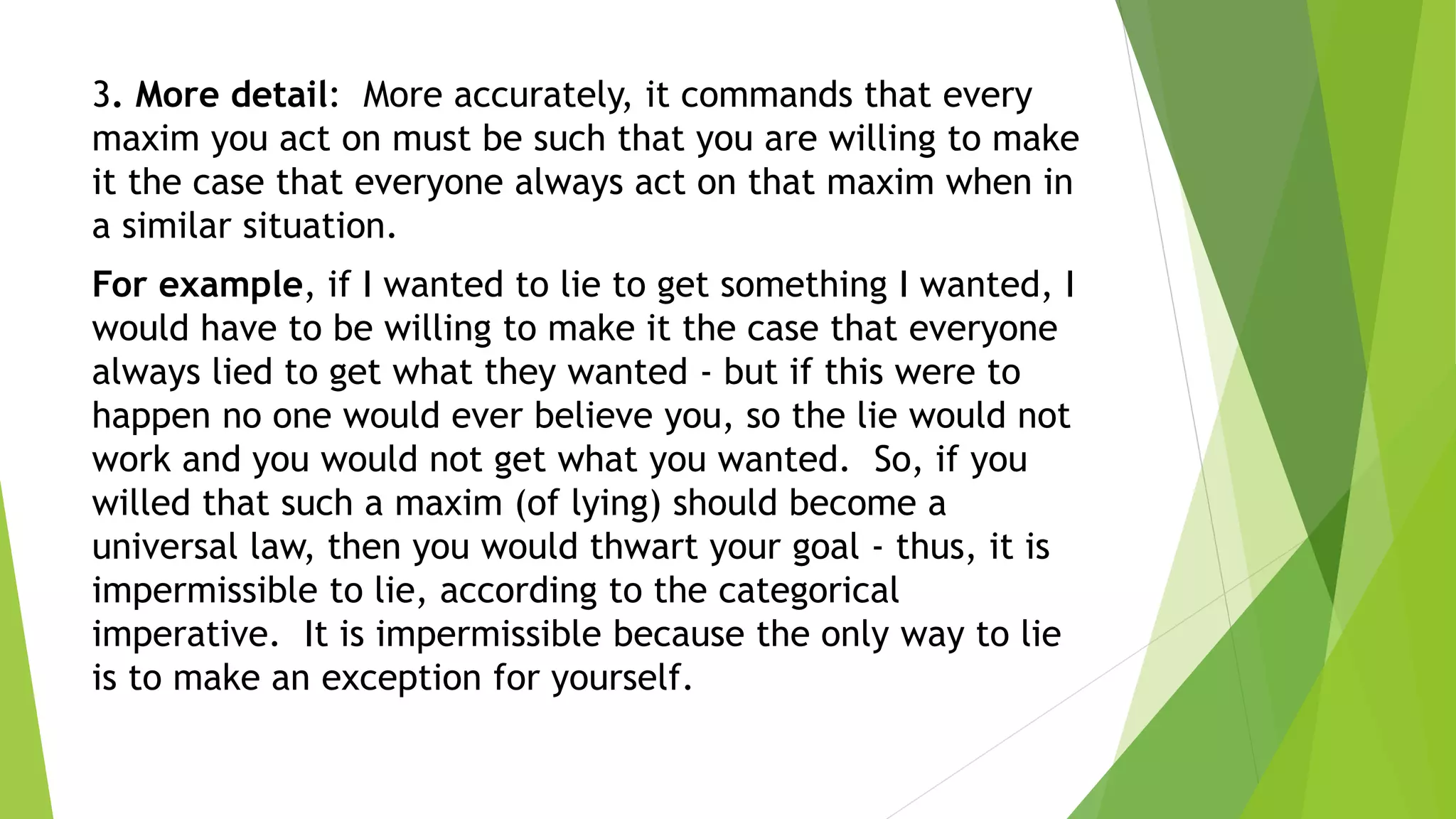 IMMANUEL KANT. | PPTX