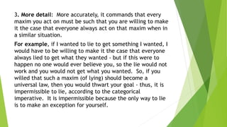 IMMANUEL KANT. | PPTX