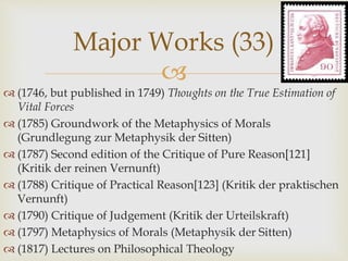 Immanuel kant on political philosophy | PPTX