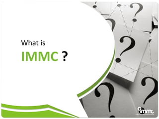 Immc's company profile | PDF