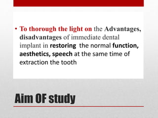 Immediate Dental Implants.pptx