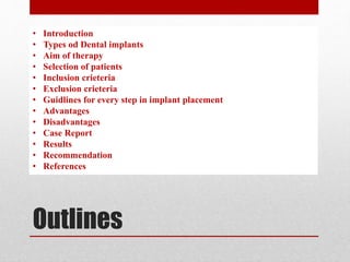 Immediate Dental Implants.pptx