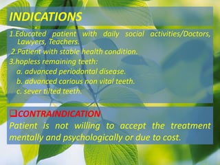 Immediate denture | PPSX