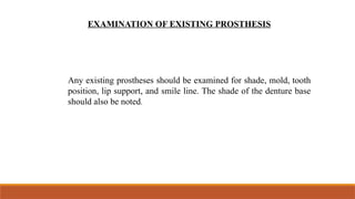 IMMEDIATE DENTURE power point presentation | PPTX