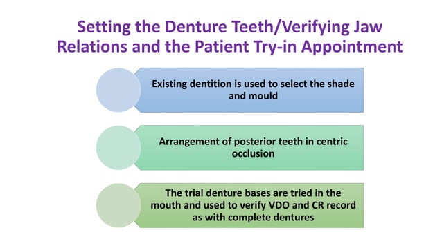 IMMEDIATE DENTURES and their classification | PPTX