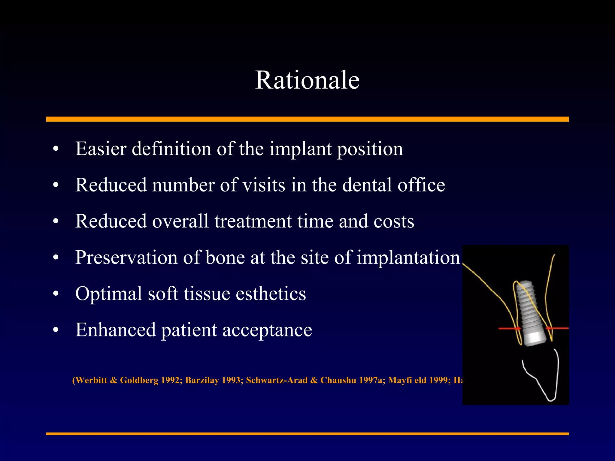 Immediate implant lecture | PPT