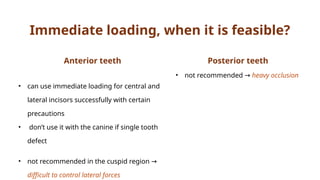 Immediate implant loading prosthodontics.pptx