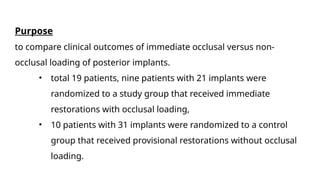 Immediate implant loading prosthodontics.pptx