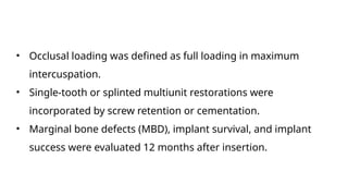 Immediate implant loading prosthodontics.pptx