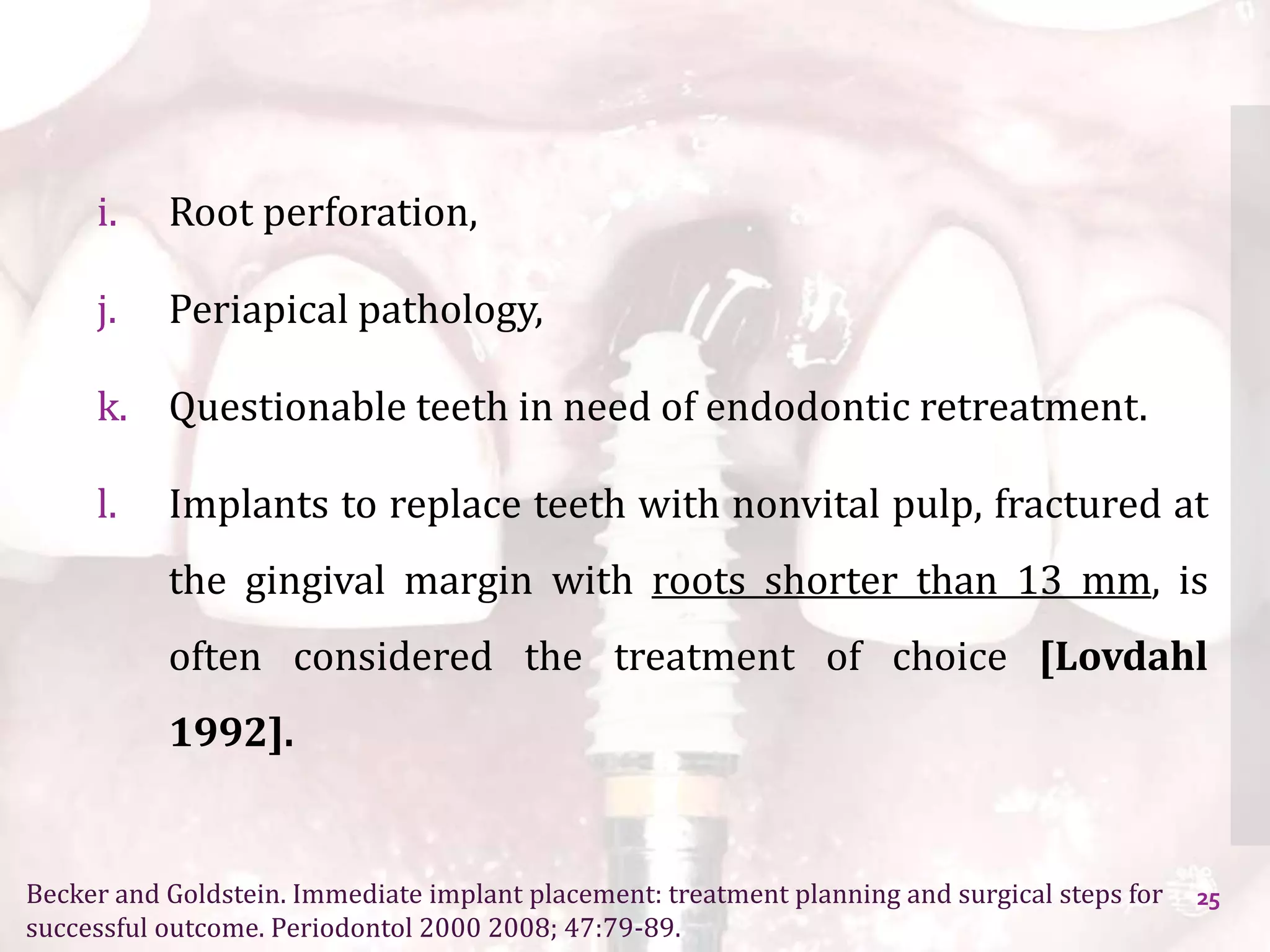 Immediate implants | PPTX