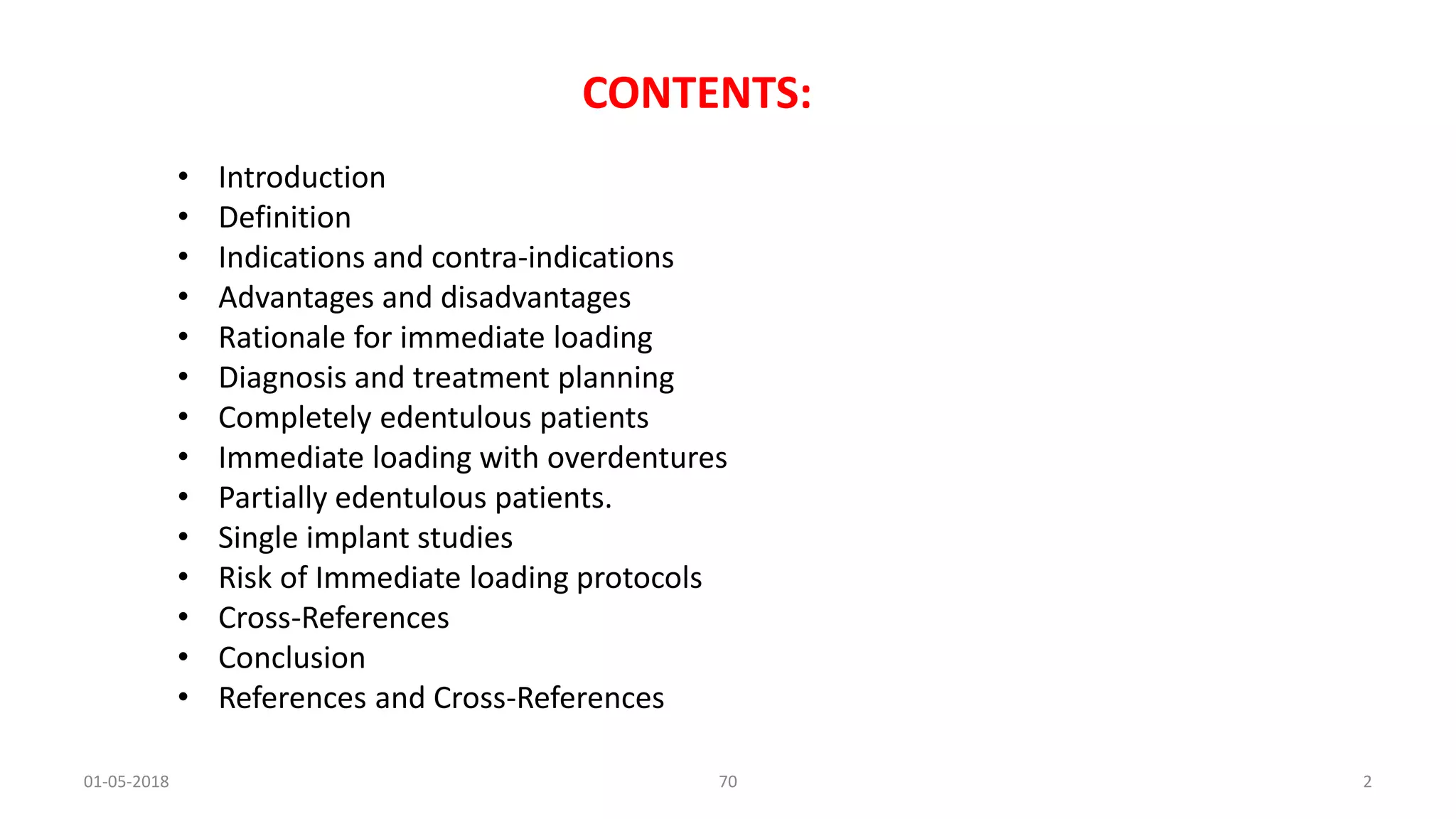 Immediate loading- Kelly | PPTX