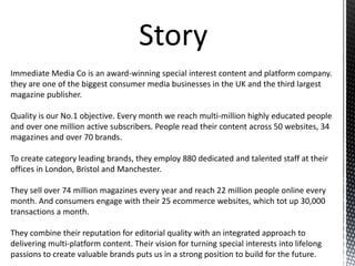 Immediate media | PPTX