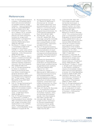 Immediate placement and provisionalization of maxillary anterior single implant with guided bone ...