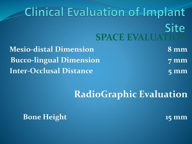 Immediate single implant case presentation | PPTX | Dental Health ...