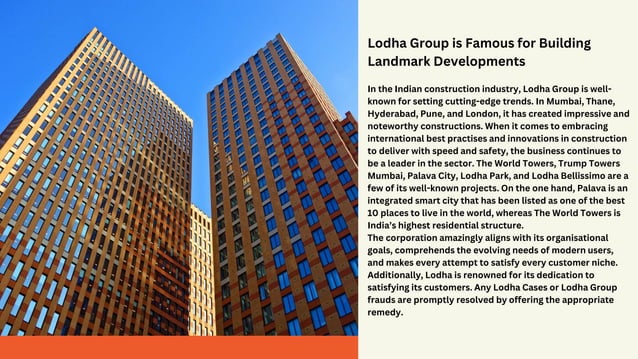 Immense Growth of Lodha Group in Real Estate Industry.pptx