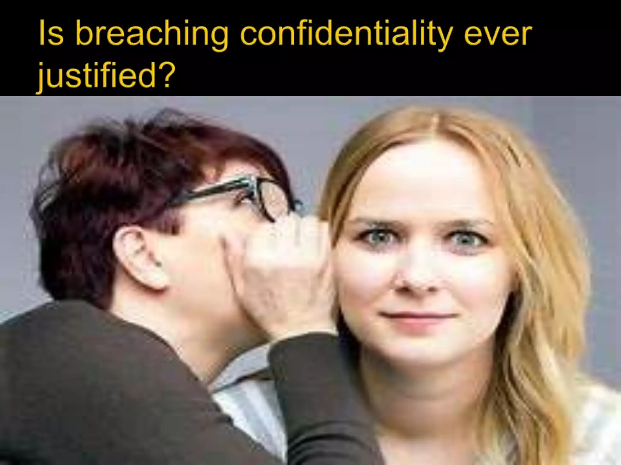 confidentiality in the workplace | PPTX