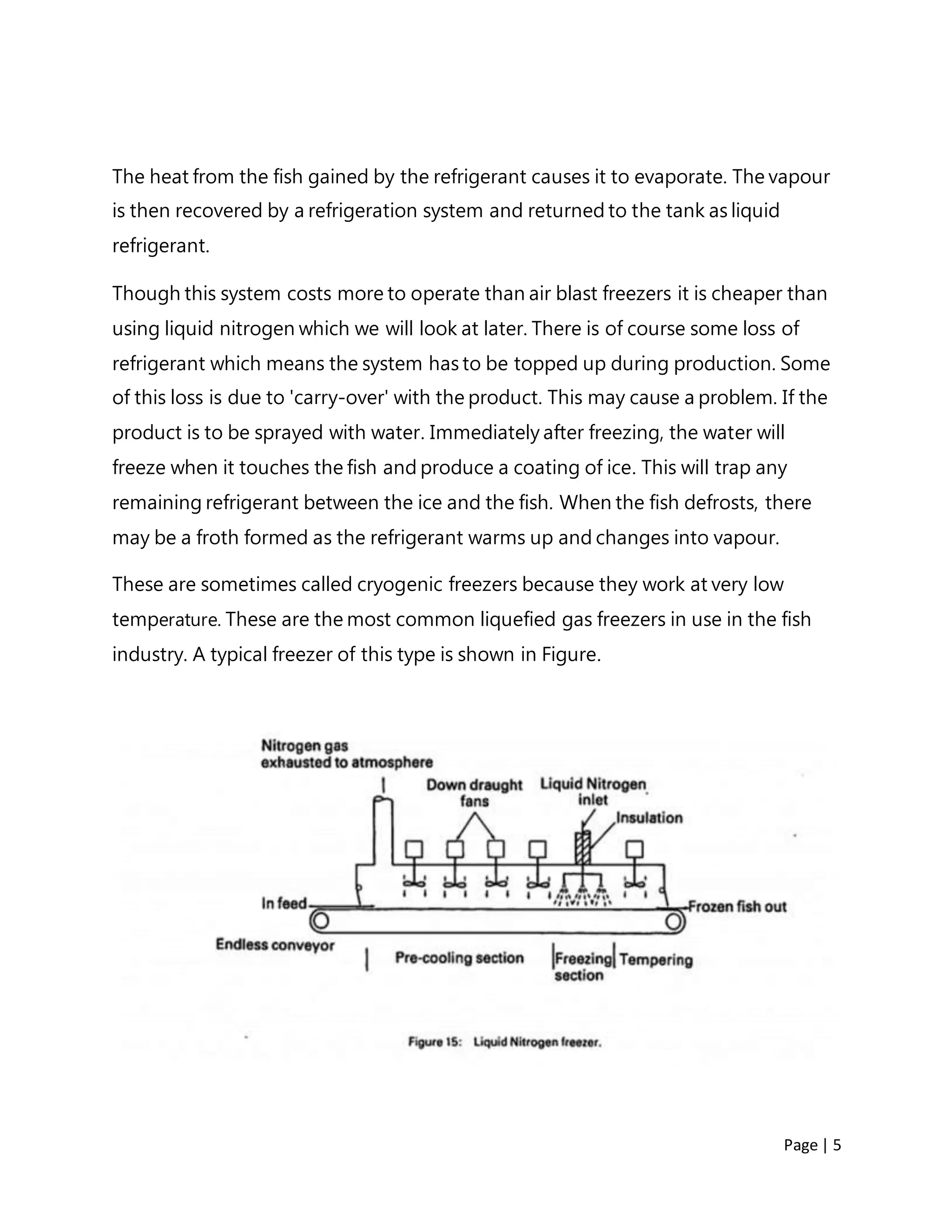 Immersion & spray freezer | DOCX