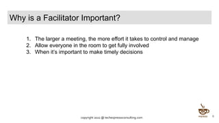 Immersive Facilitator Workshop Introduction | PDF