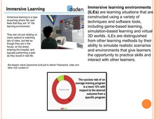 Immersive learning | PPTX