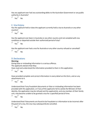 IMMI Declaration for Tourist Visa Australia.pdf