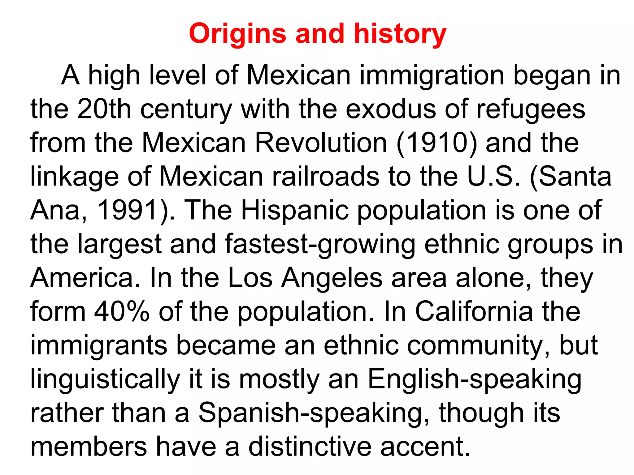 Immigrant englishes | PPT
