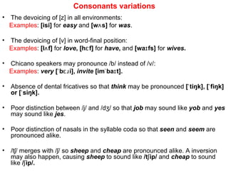 Immigrant englishes | PPT