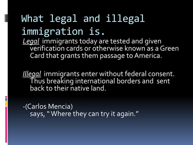 Immigrant policy | PPT