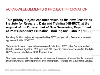 Immigrant Retention in New Brunswick | PPTX
