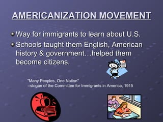 Immigrants and urbanization | PPT