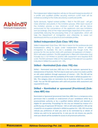 Immigrate for a better future - Abhinav.com