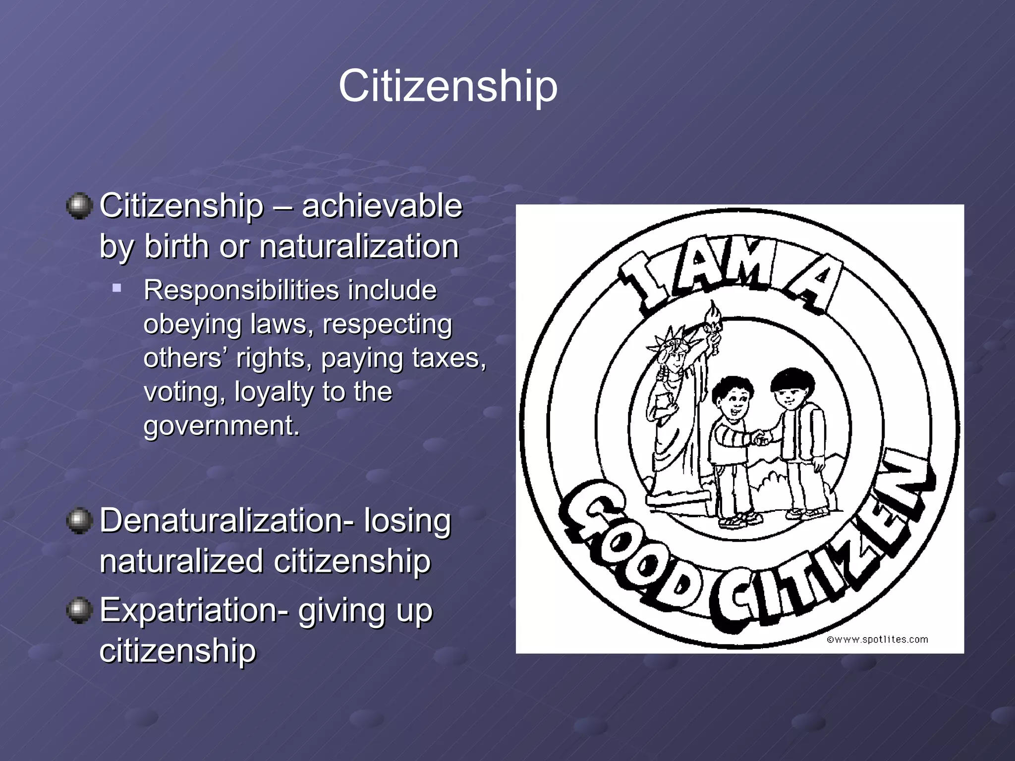Immigration and Citizenship | PPT