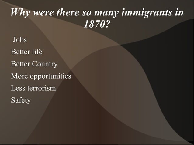 Immigration | PPT