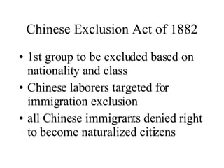 Immigration 10 6 | PPT