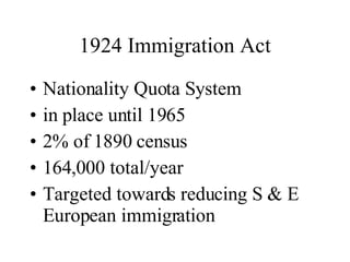 Immigration 10 6 | PPT