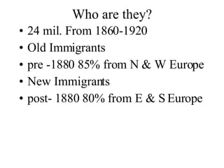 Immigration 10 6 | PPT