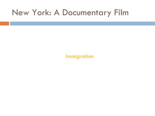 Immigration | PPT