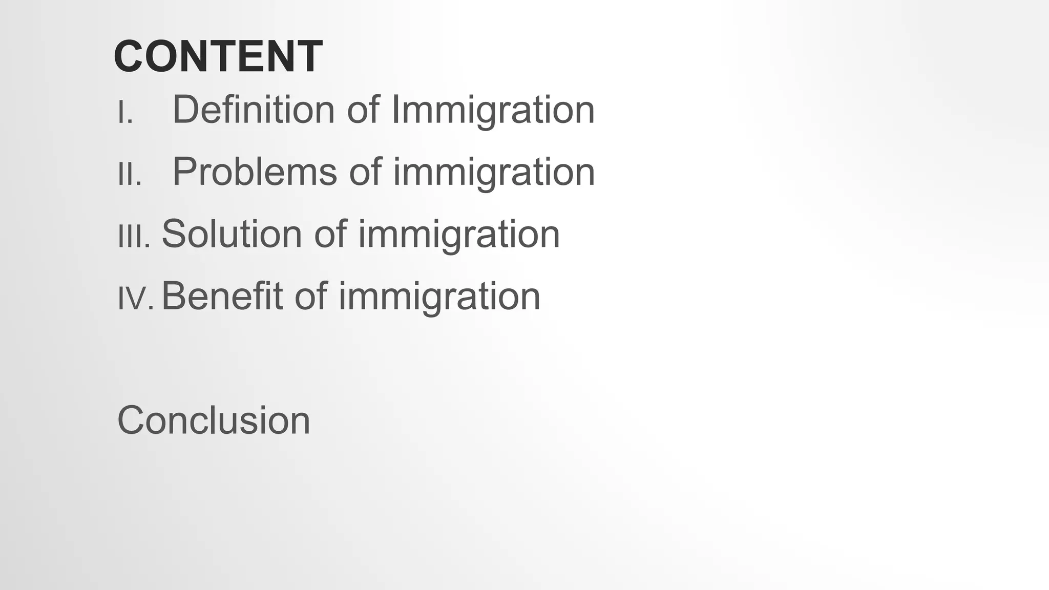 Why People Immigrate | PPTX